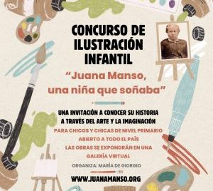 📣 CONCURSO DE ILUSTRACIÓN “Juana Manso, una niña que soñaba" - Juana Manso
