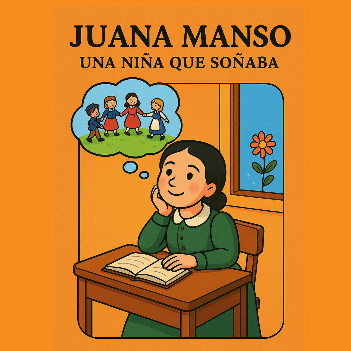 Juana Manso, una niña que soñaba. Versión para chicos y chicas curiosos ...